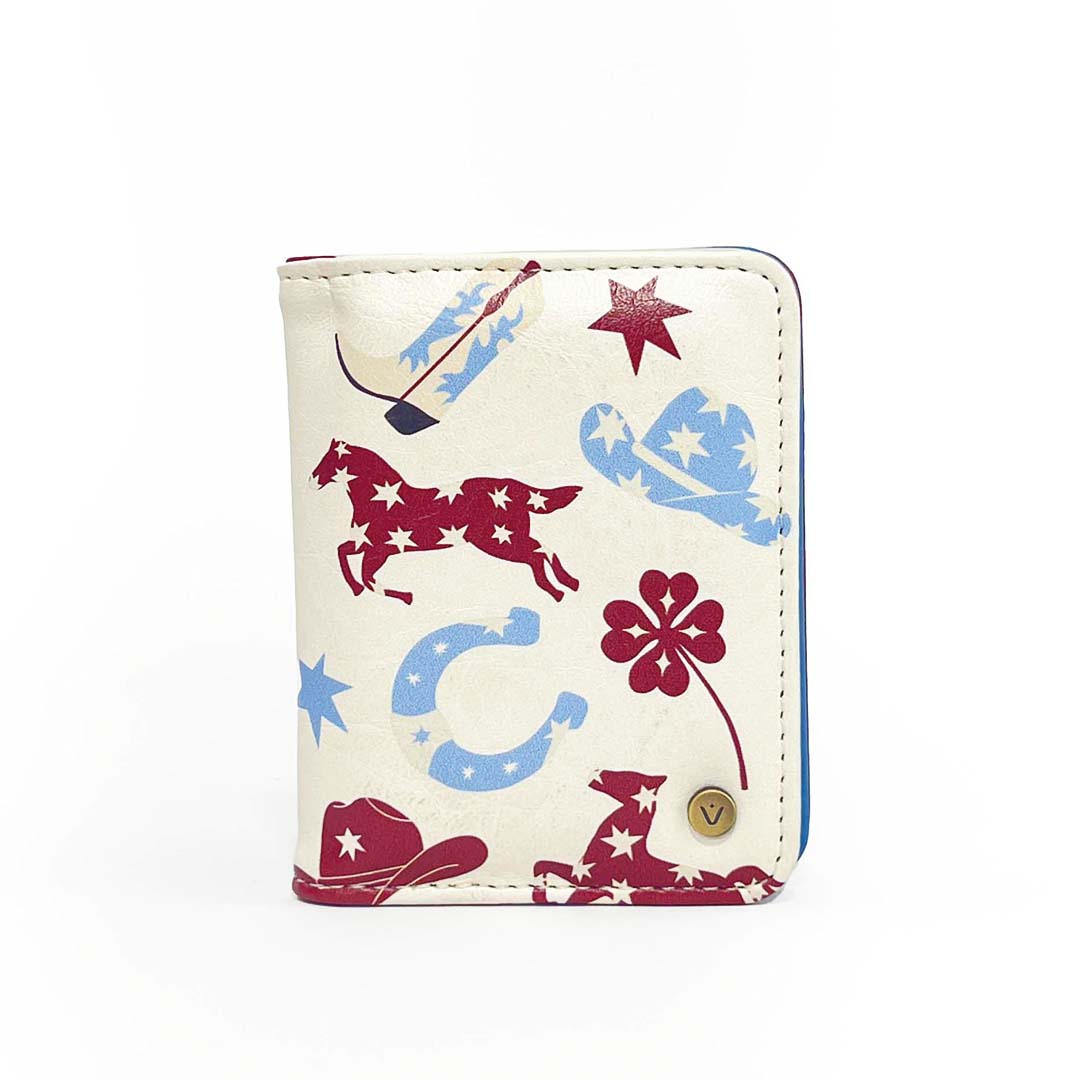 Portadocumentos Para Mujer Brasil Con Broche Estampado Lucky Stars ...